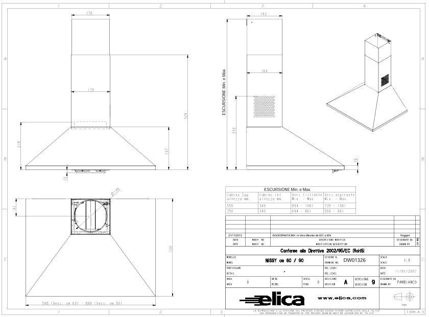 CAPPA MISSY IX/A/60 ELICA